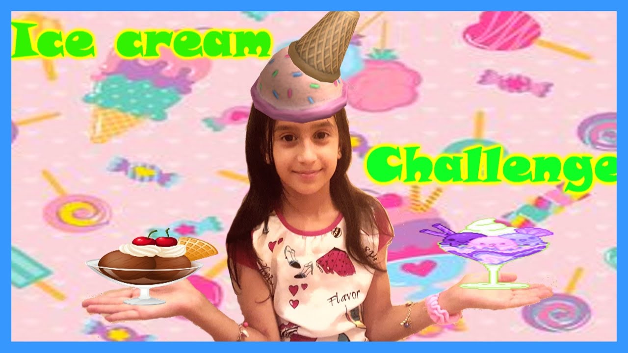 Ice Cream Challenge Kids Family Fun Playtime Helado Challenge diversión ...
