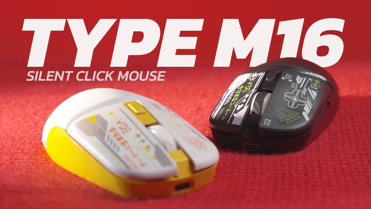 EGA TYPE M16 SILENT CLICK DUAL MODE - YouTube