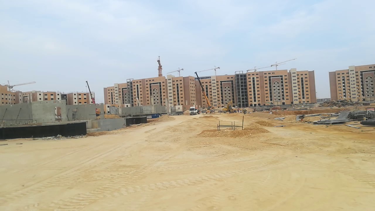 Construction Site ABV ROCK Riyadh. - YouTube