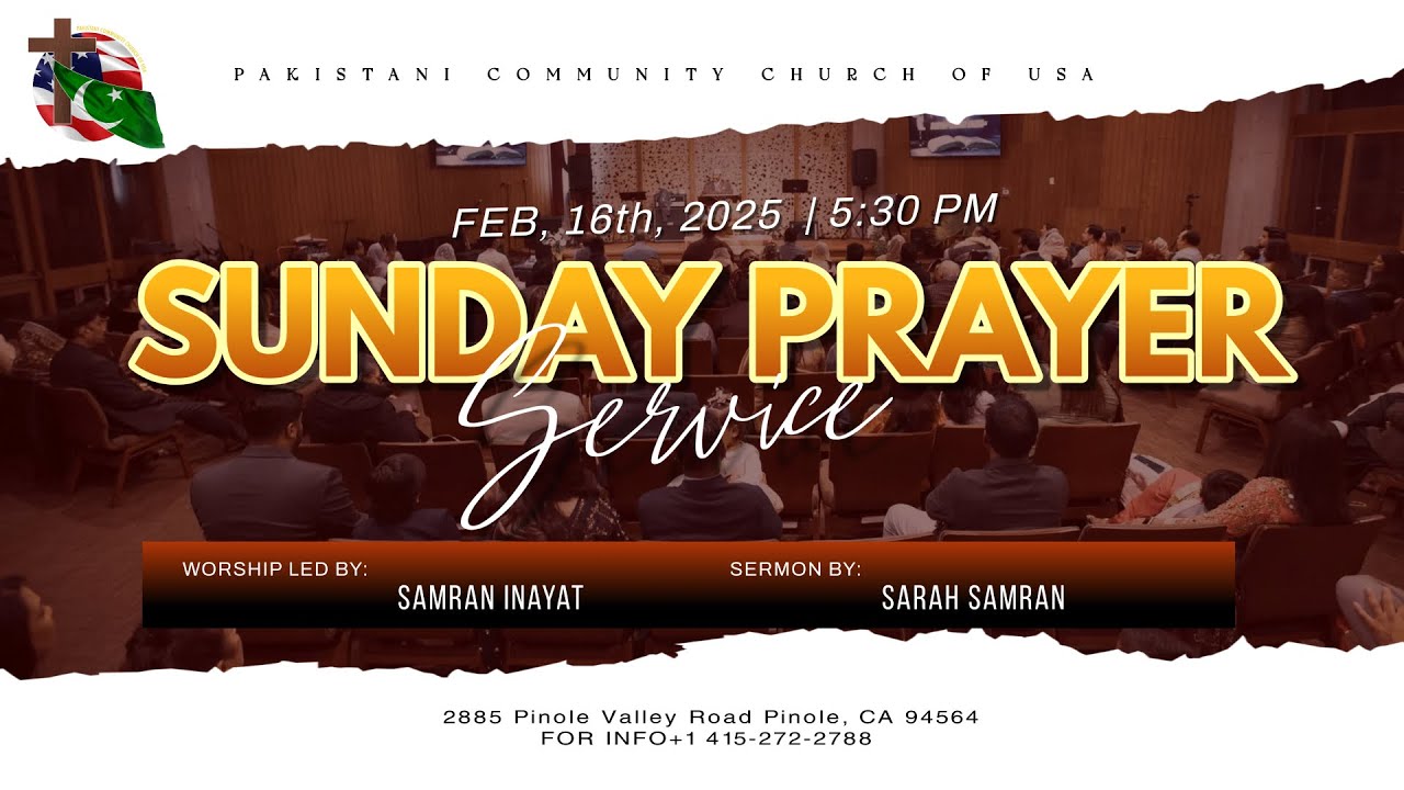 Sunday Service Livestream - Pastor Samuel Eric - Speaker, Sarah Samran ...