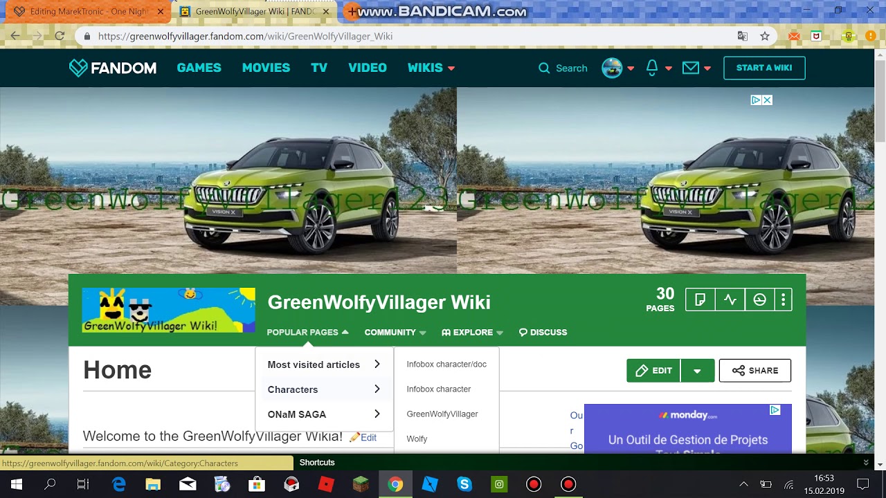 How to add a page on a FANDOM wiki - YouTube