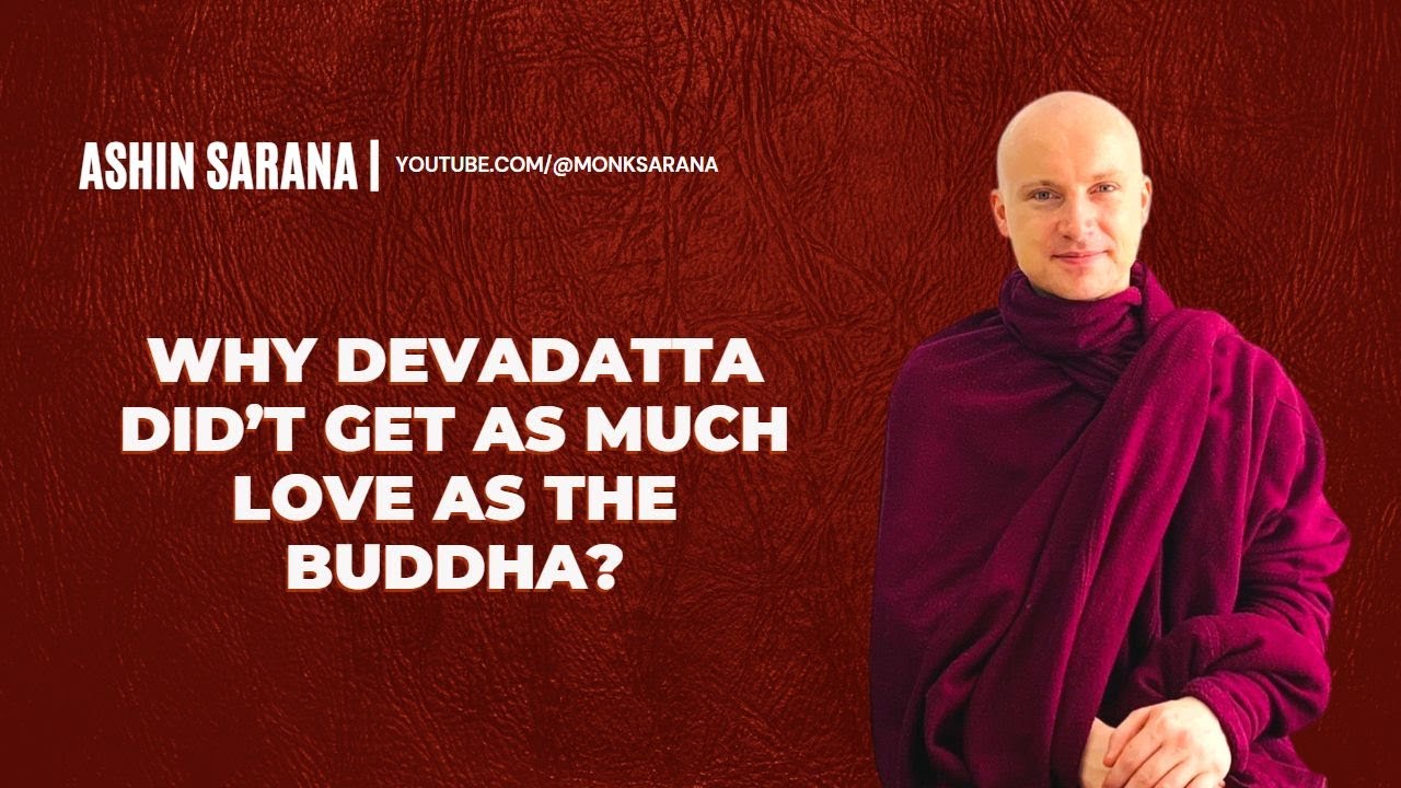 Why Devadatta did’t get as much love as the Buddha? - YouTube