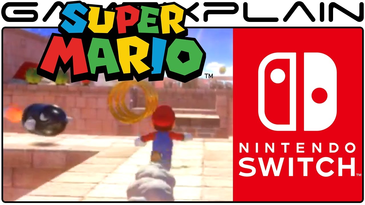 Super Mario Switch REVEAL Gameplay - Enhanced & Slow-Motion! - YouTube