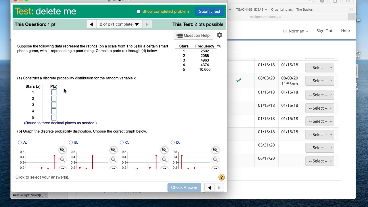 Statcrunch Mean And Standard Deviation Discrete Random Variable YouTube statcrunch-mean-and-standard-deviation-discrete-random-variable-youtube