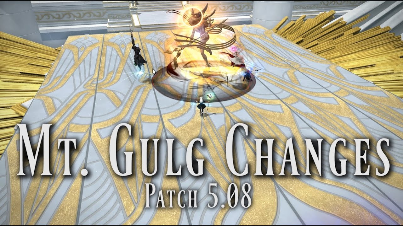 FFXIV: Mt. Gulg Changes in 5.08 - YouTube