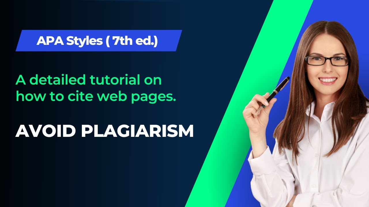 How to cite web pages using APA Style (7th ed.): Detailed Tutorial ...