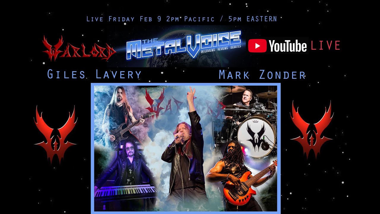 Warlord Mark Zonder & Giles Lavery Interview- New Album 'Free Spirit ...