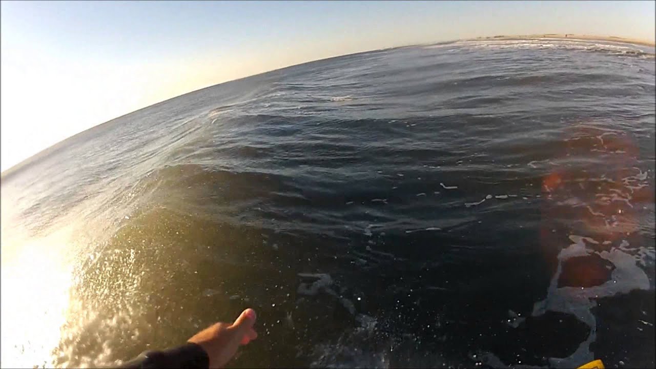 GoPro HERO2 Chest Mount Test. Virginia Surf. 10/21/2012. - YouTube