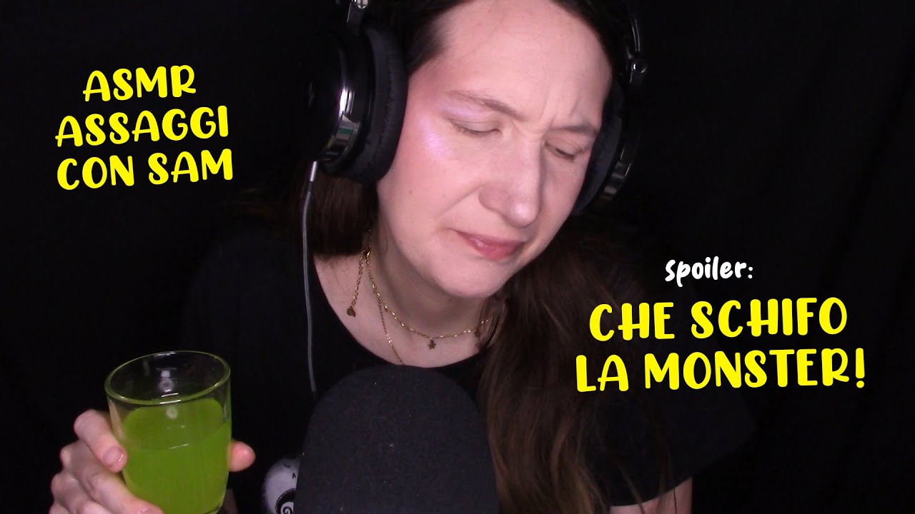 ASMR ASSAGGI CON SAM 🐾 Picnic, Pretzel Honey Mustard e Monster ☢️🤢 ...
