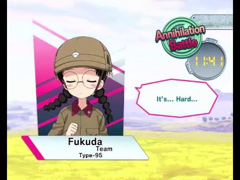 Girls und Panzer: Dream Tank Match DX - The Suffering Of Fukuda - YouTube
