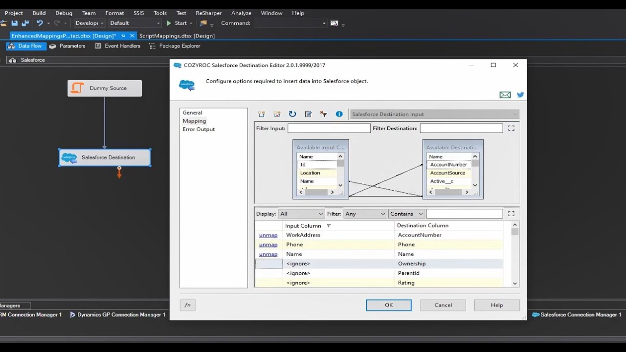 Filter, Find & Map columns faster than ever with COZYROC SSIS+ 2.0 new ...