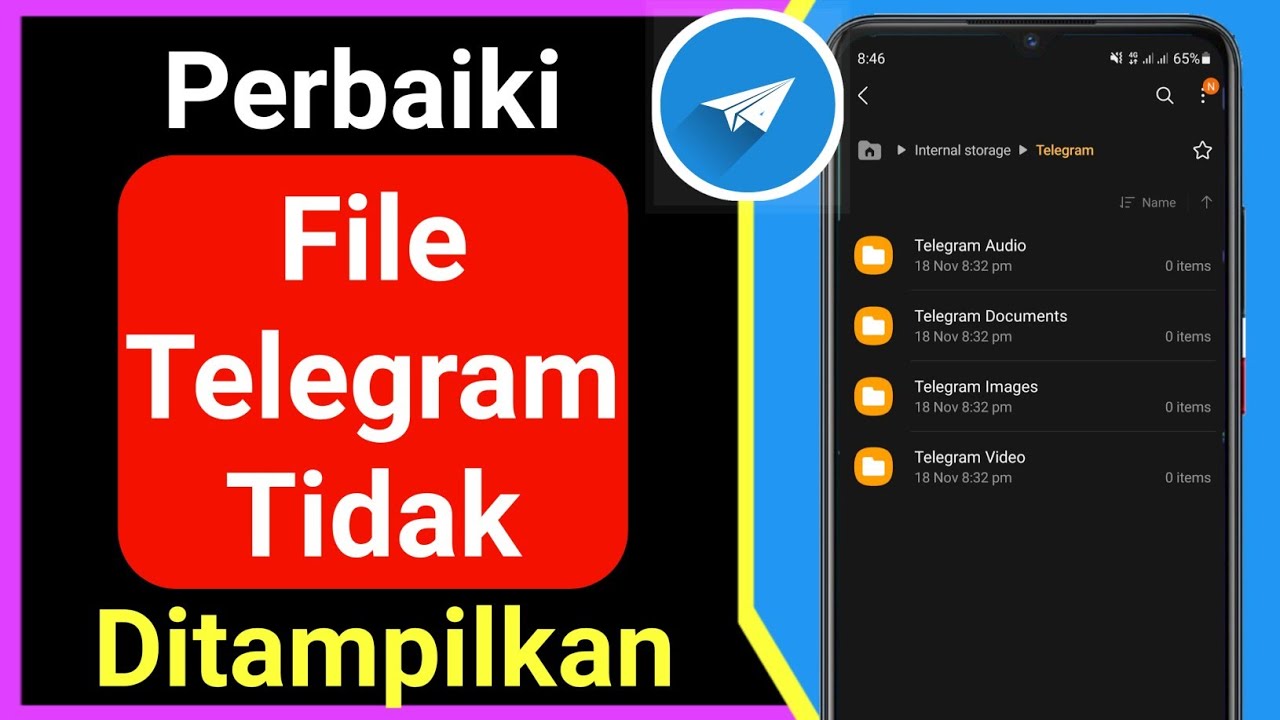Cara Mengatasi Video Telegram Tidak Muncul Di File Manager | File ...