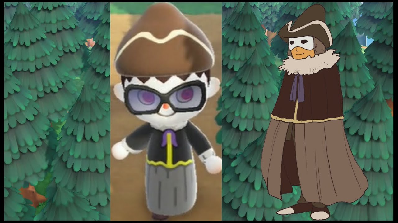 JEAN DESCOLE (Professor Layton Game) RECREATED in ANIMAL CROSSING: NEW ...