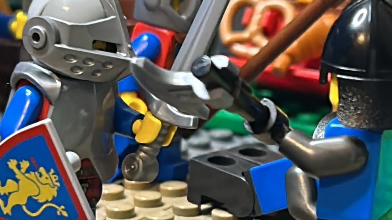 LEGO Medieval Battle “The Raid on The Square” Lego Stop Motion JRT ...