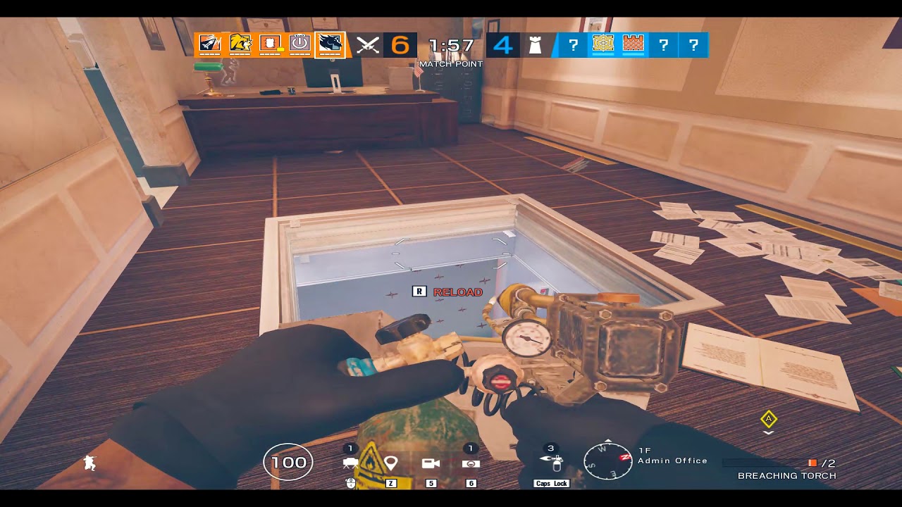 Legit gunner R6 clips - YouTube