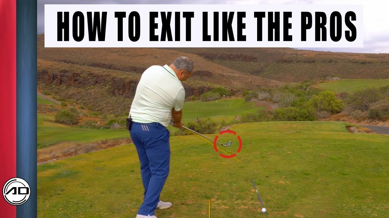 Golf - How To Exit Like The Pros - YouTube