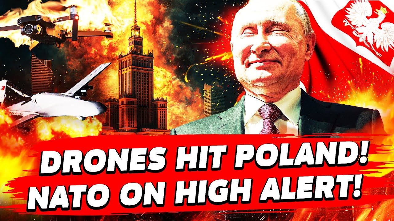 🚨URGENT: DRONE ATTACK ON WARSAW! POLISH PRESIDENT’S RESIDENCE TARGETED ...