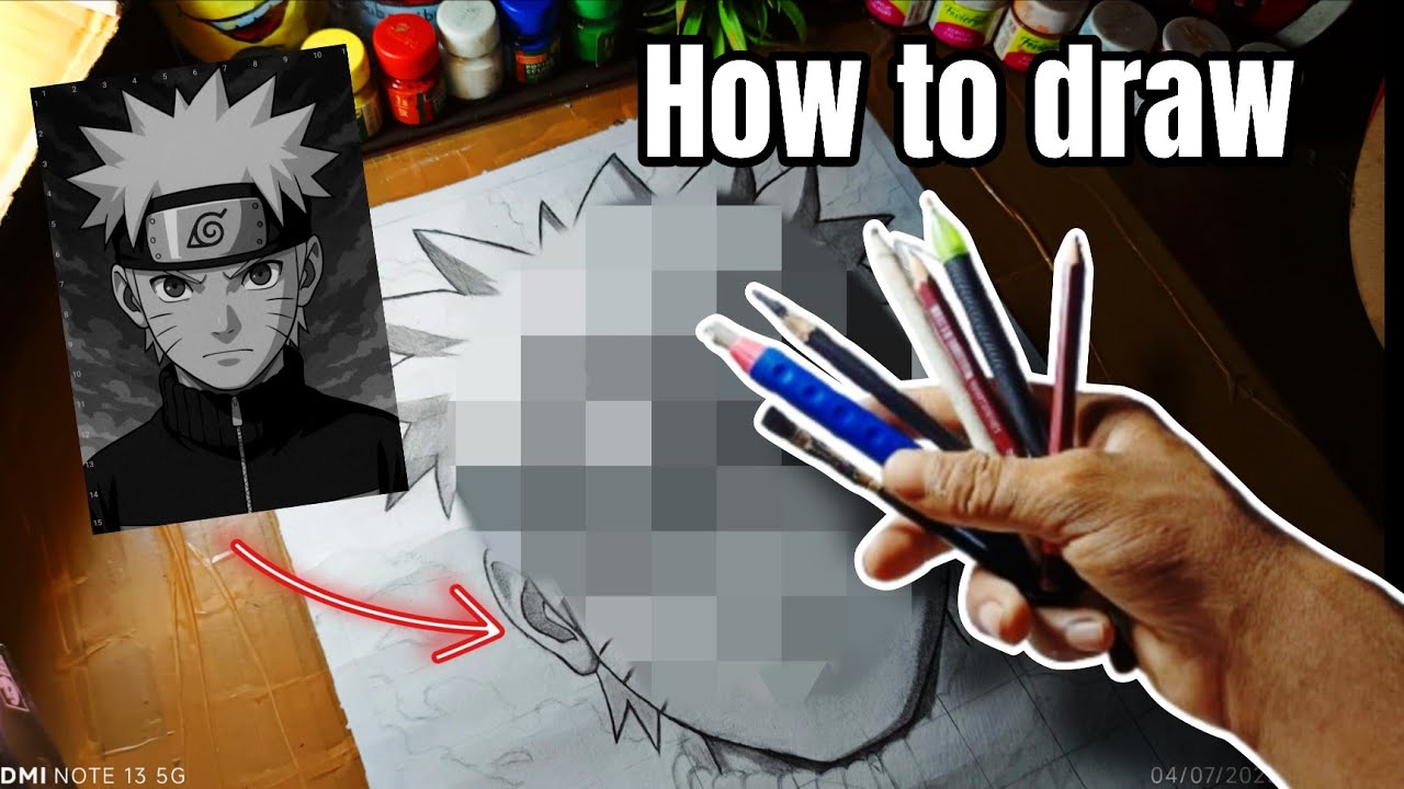 Naruto pencil shading Full details video 😊_art_ drawing_pencil_shading ...