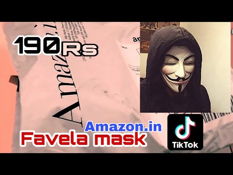 Joker favela mask helloween haunted mask unboxing amazon.in