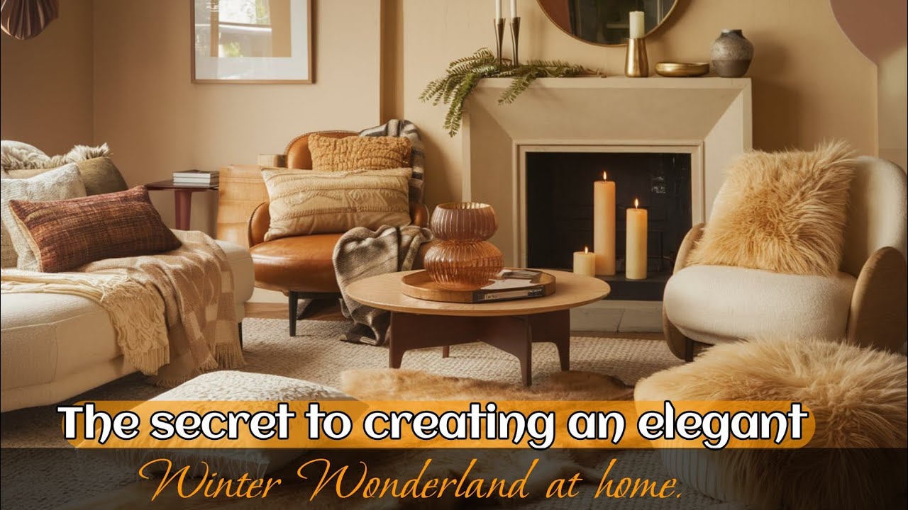 Winter Home Magic A Cozy Transformation۔ - YouTube