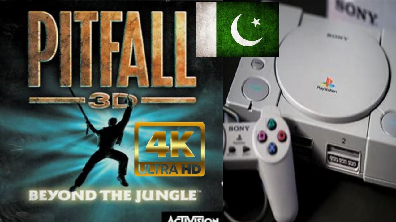 ps1 emulator [pitfall 3D beyond the jungle] {gameplay} (4k+60fps) - YouTube