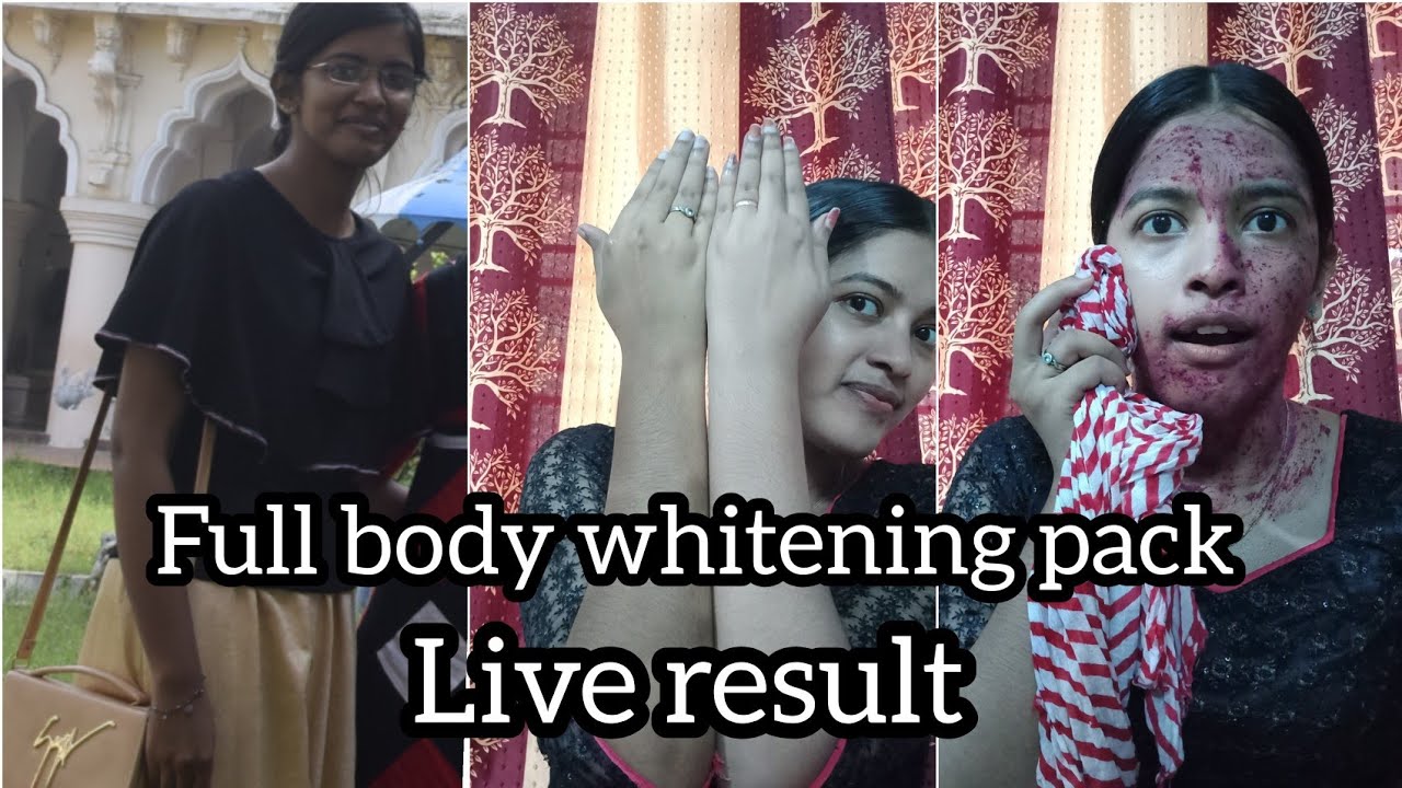 full body whitening pack. Amazing result😱in first use - YouTube