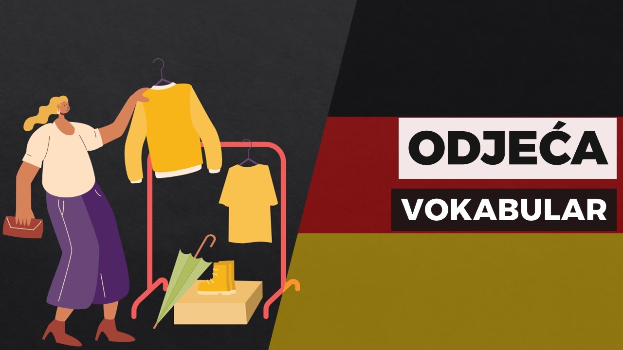 Odjeća na njemačkom jeziku | Praktični njemački - YouTube