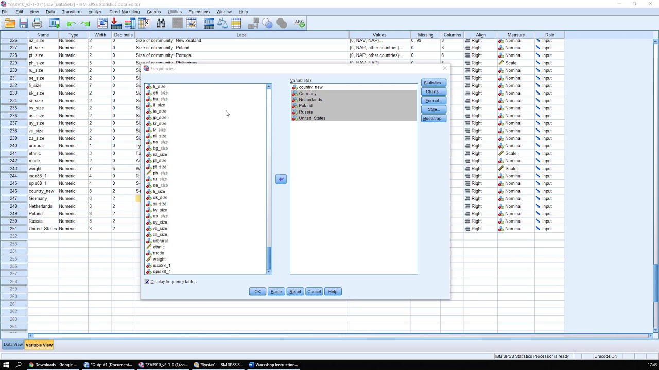 Dummy Variables In SPSS YouTube Dummy Variables In SPSS YouTube