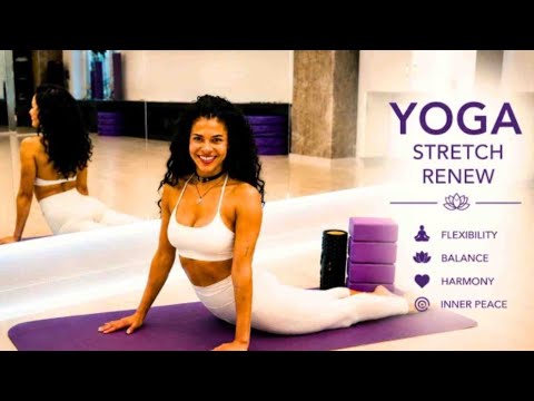 Middle Splits Challenge USA _ Deep Hip Mobility _ Flexibility Yoga Flow (4K)(360P)