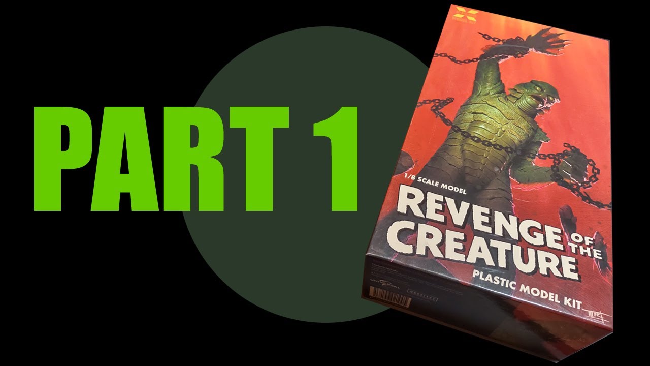 Revenge of The Creature from X-Plus Models - YouTube