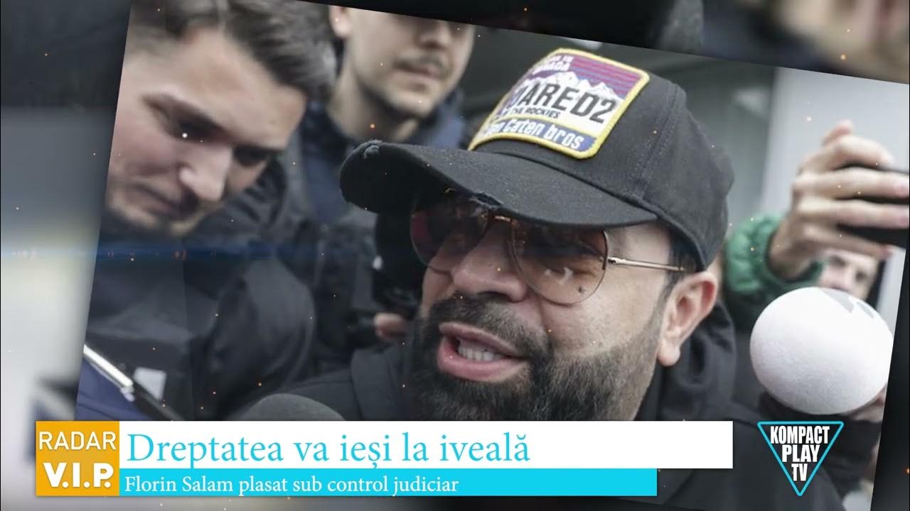 Florin Salam a fost plasat sub control judiciar! „Am încredere în justiţia din România „ - YouTube