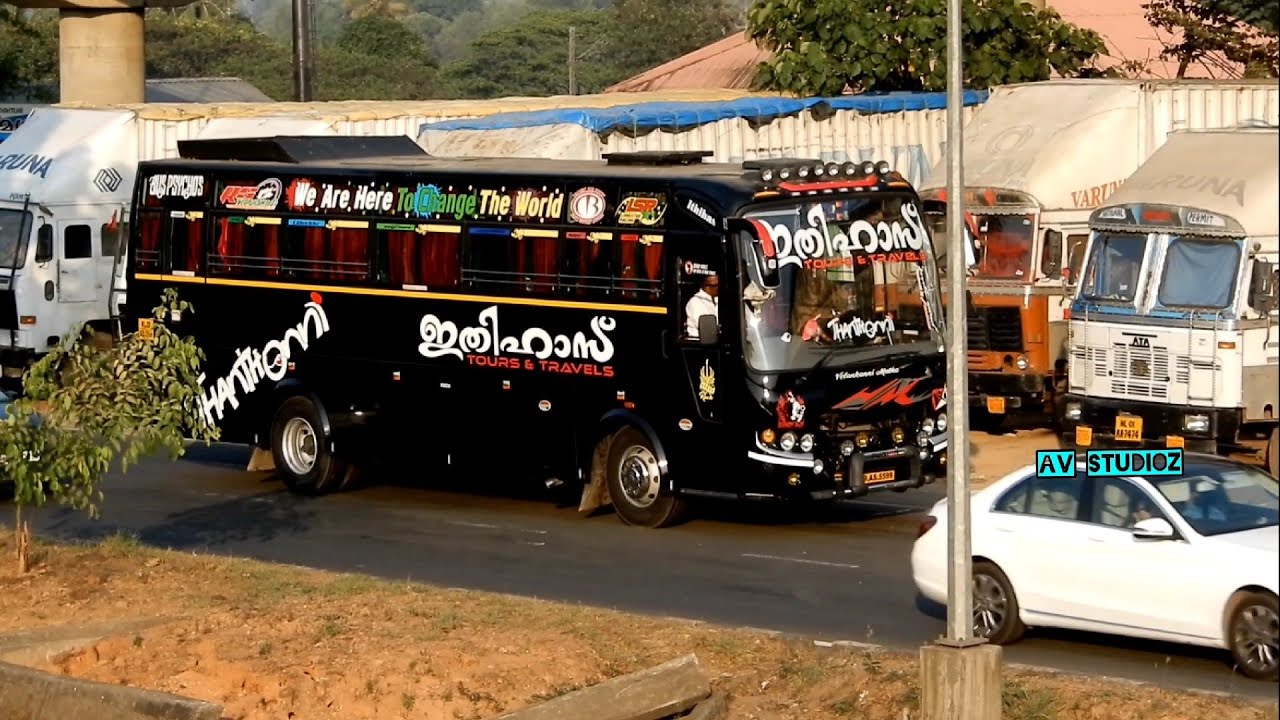 Kerala Tourist Bus Mass Entry.SISIRA MANIKANDAN ITHIHAS Super and ...