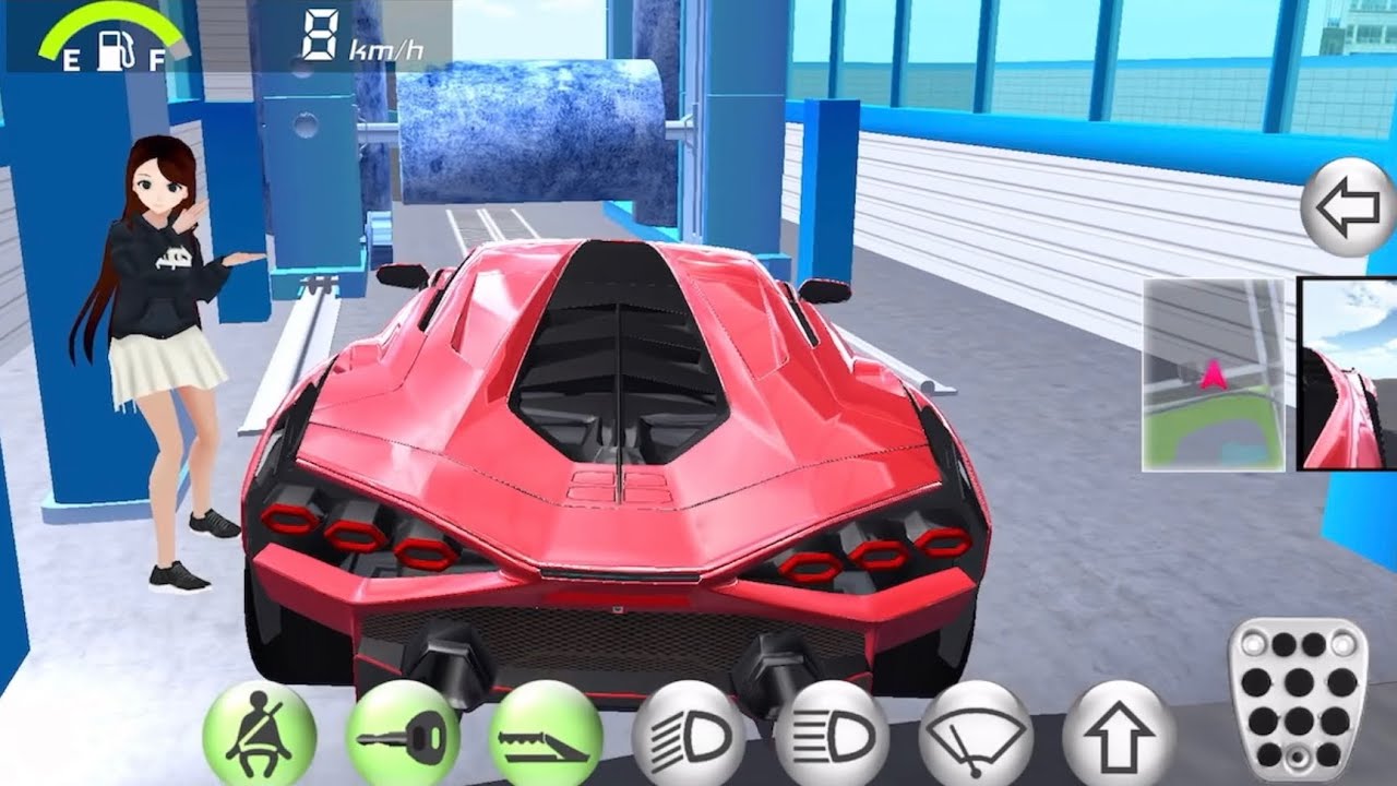 3d driving class #1 city car driving game - Android Gameplay - YouTube