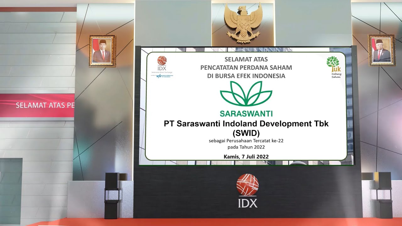 Seremoni Virtual Pencatatan Perdana Saham SWID - YouTube