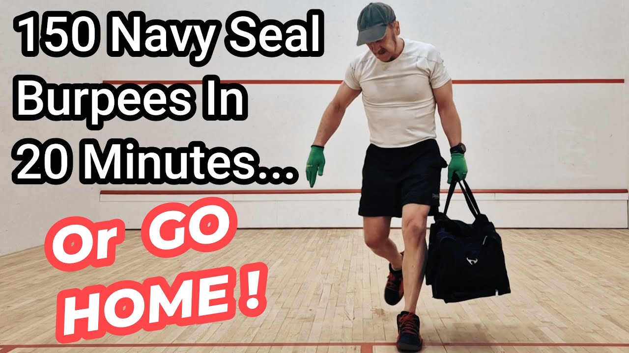 Is 150 Navy Seal Burpees In 20 Minutes REALLY POSSIBLE At 58? Over 40 ...