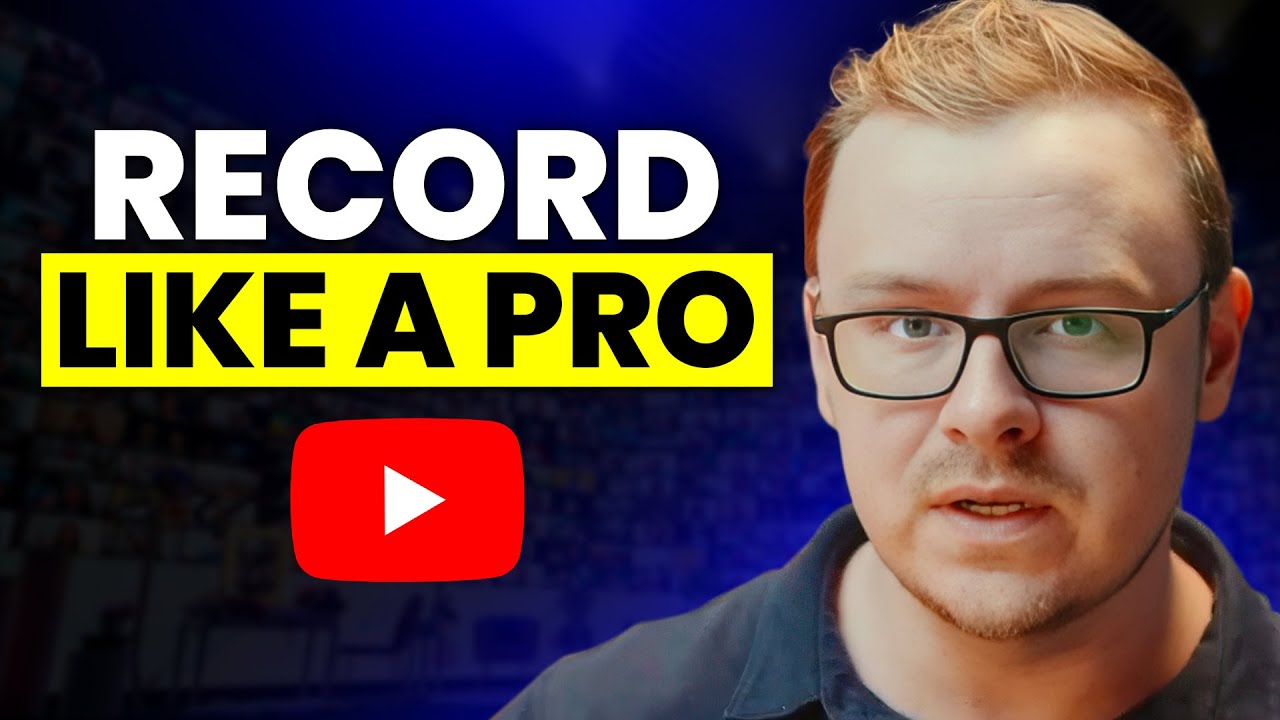 How To Make YouTube Videos Like A Pro (Video Recording Masterclass) - YouTube