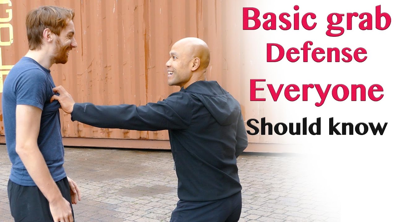 Basic grab defense everyone should know – wing chun - YouTube
