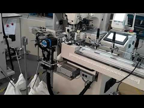 VITONI VT-1920AEJ Auto Elastic Joining Machine - YouTube