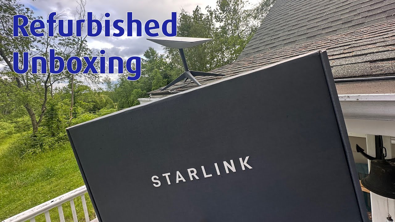 Unboxing Refurbished Starlink - YouTube
