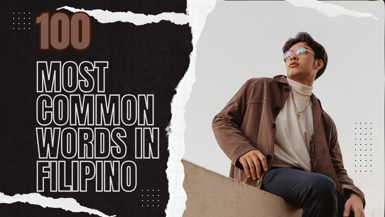 100 most common words in Filipino Language - YouTube