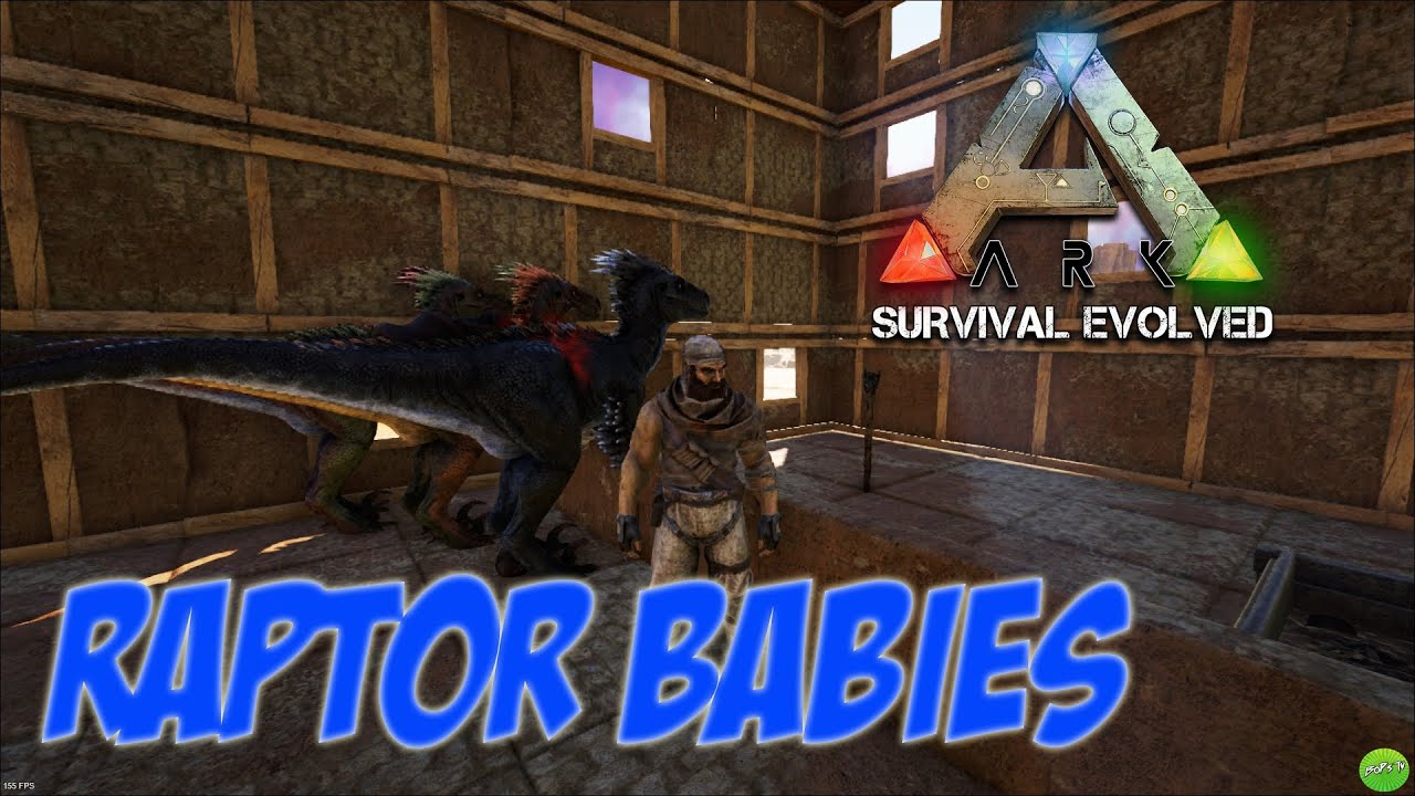 Serious Talk and Baby Raptors ARK Survival Evolved EP4 - YouTube