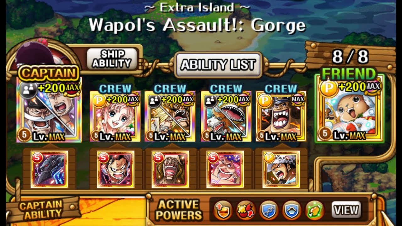 [OPTC] warco/chopper vs wapol’s event - YouTube