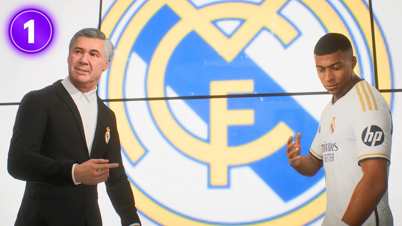 FC 24 KYLIAN MBAPPE PLAYER CAREER #1 - Real Madrid - YouTube