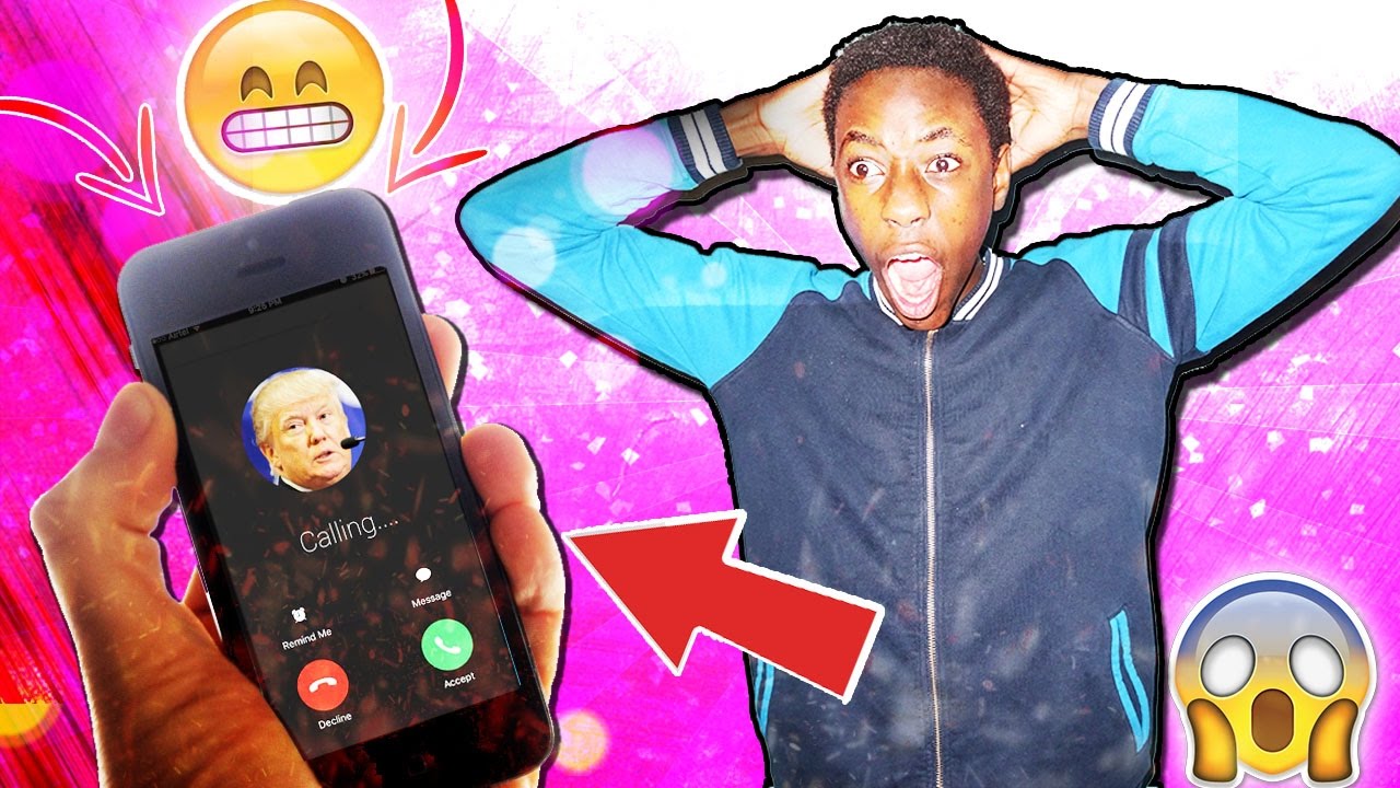 PRANK CALLING DONALD TRUMP * HE ACTUALLY ANSWERED" (GONE WRONG!) - YouTube