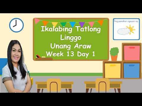 MENSAHE Week 13 Day 1 - YouTube