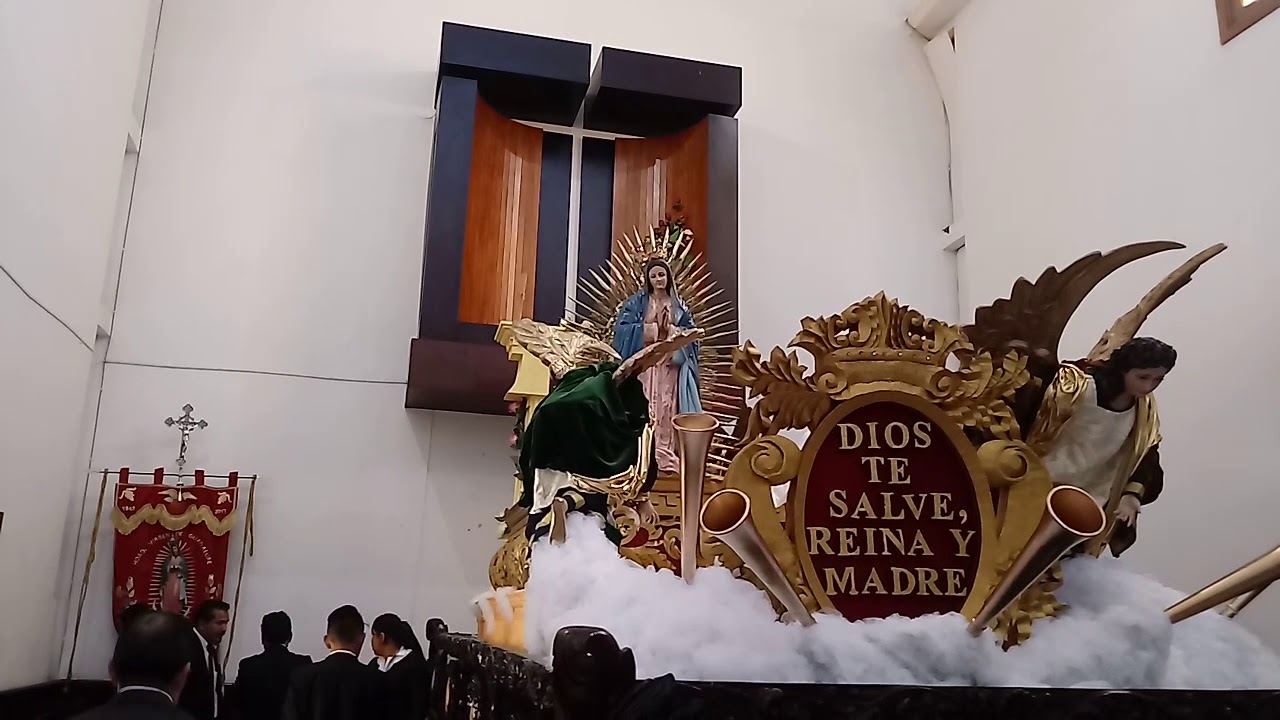 Virgen de Guadalupe Mariscal zona 11 - YouTube