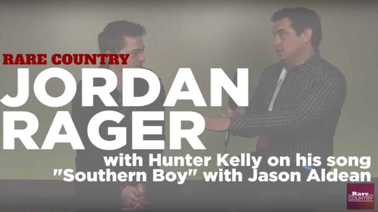 Jordan Rager Talks About His New Song with Jason Aldean - YouTube