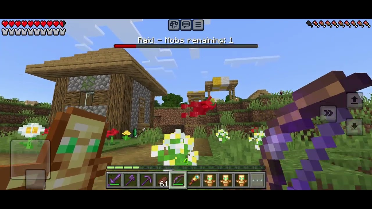 minecraft Raid - YouTube