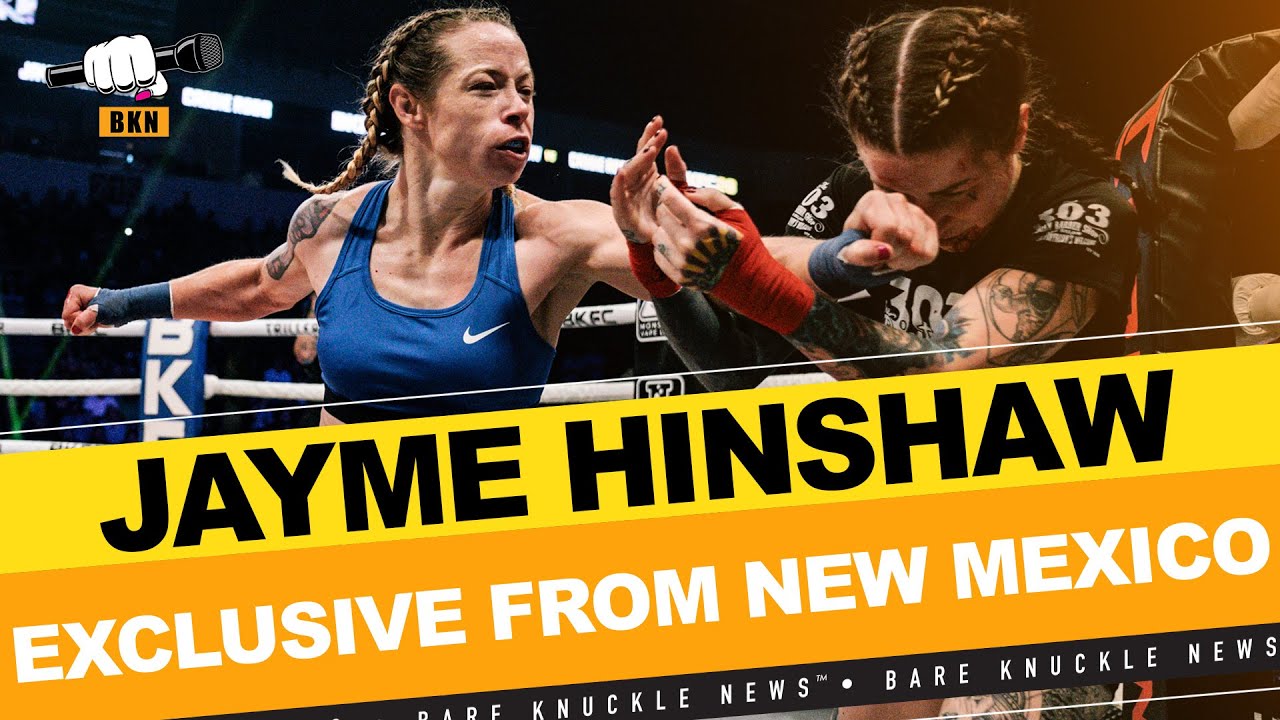 BKFC 28 Albuquerque ~ Jayme Hinshaw Wins In Her Bare Knuckle Debut ...