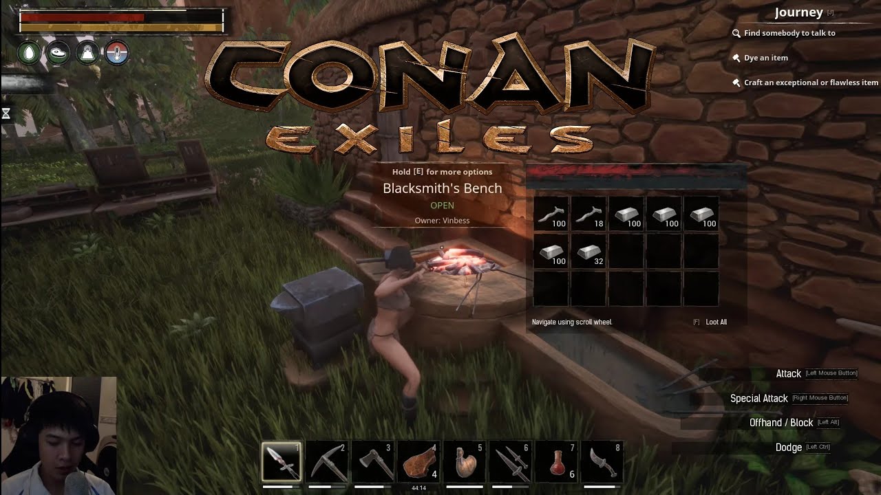 Conan Exiles #9: Nâng cấp lên Altar of Set - YouTube